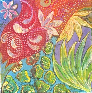 Six Batik Art Sketches – The Batik Route