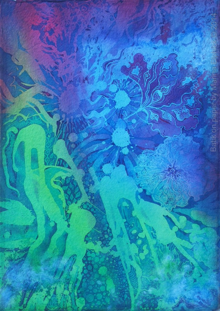 BATIK: My latest works on paper – The Batik Route