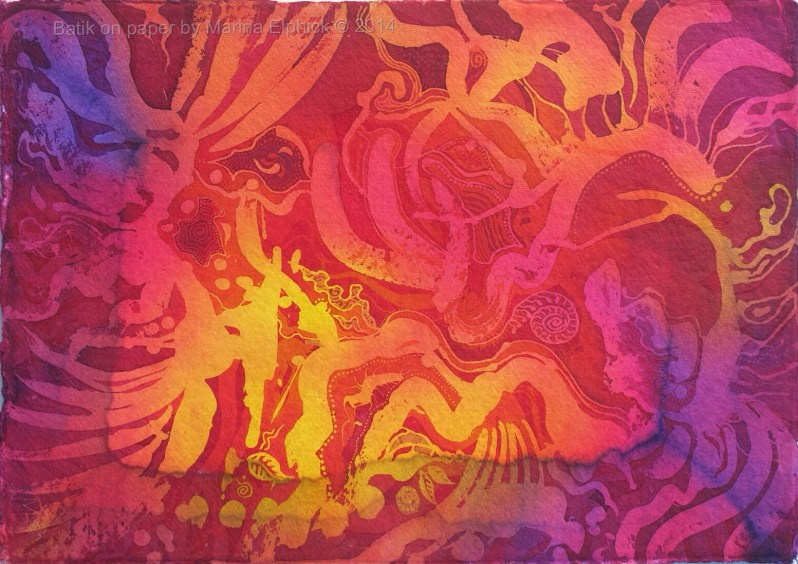 BATIK: My latest works on paper – The Batik Route