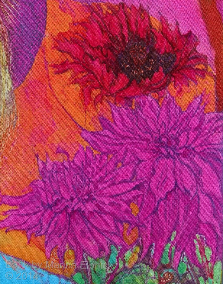 Floral batik Art – The Batik Route