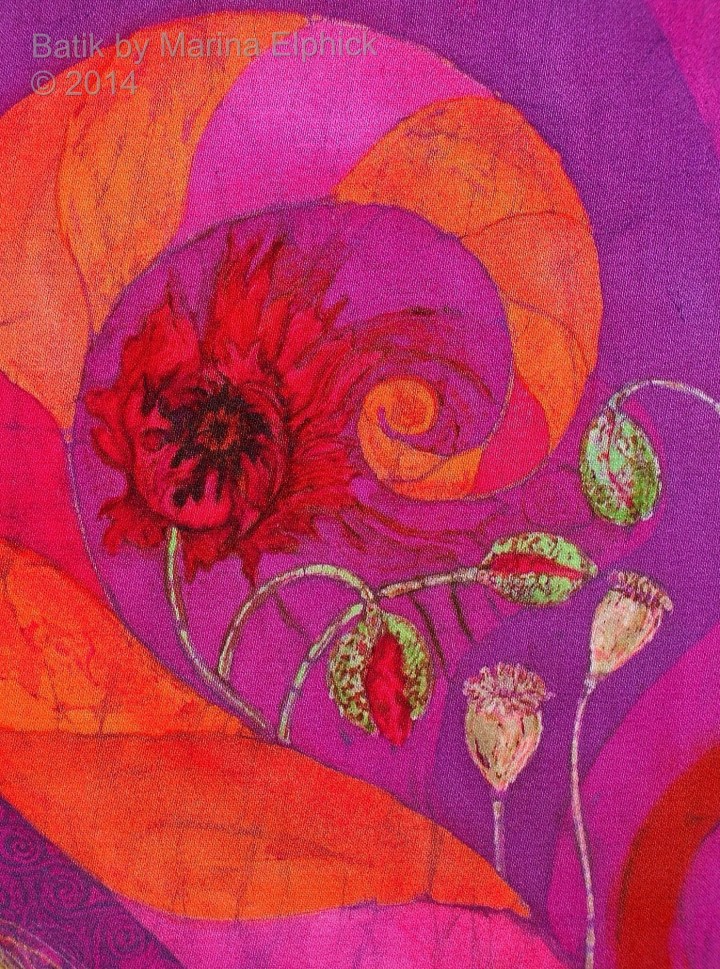 Floral batik Art – The Batik Route
