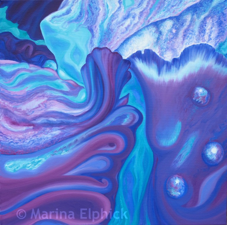 The Batik Route – Batik art works, paintings and travels by Marina Elphick