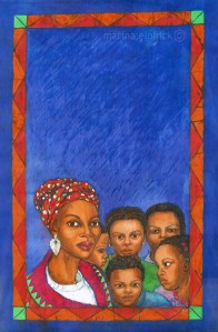 Buchi Emecheta, Artwork in Batik – The Batik Route